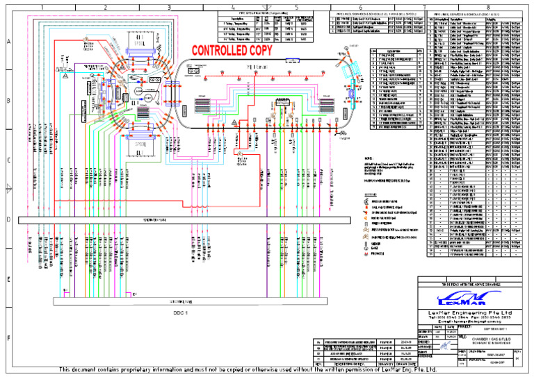 GSP-04-067-04 - SH 1 - CHAMBER SCHEMATIC AND SERVICES Model | PDF