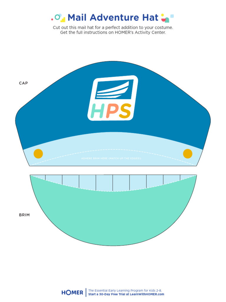 Homer Diy Mail Hat | PDF