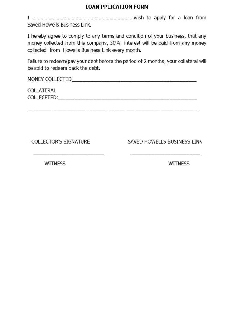 LOAN FORM - Shortcut - LNK | PDF