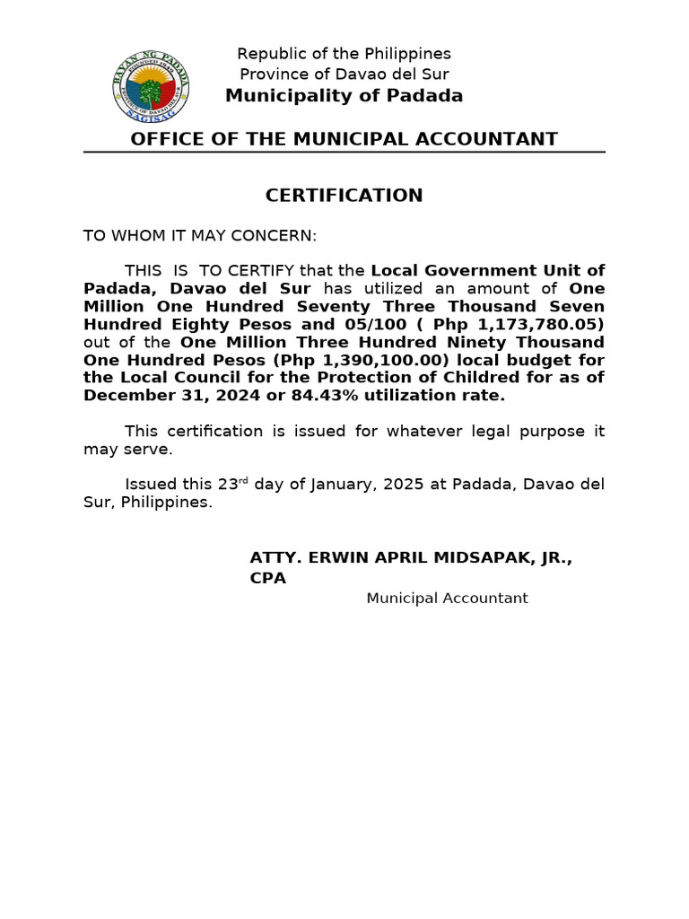 MPOC Financial Accomp 2023 | PDF