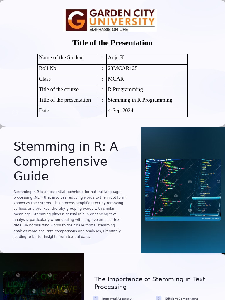 Stemming in R a Comprehensive Guide | PDF | Human Communication ... Stemming in R a Comprehensive Guide | PDF | Human Communication ...