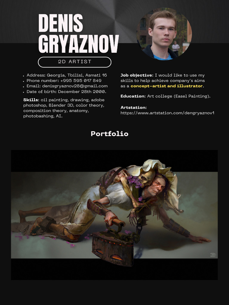 Denis Gryaznov Resume | PDF