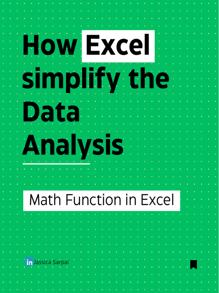 Common Excel Formulas Explained | PDF