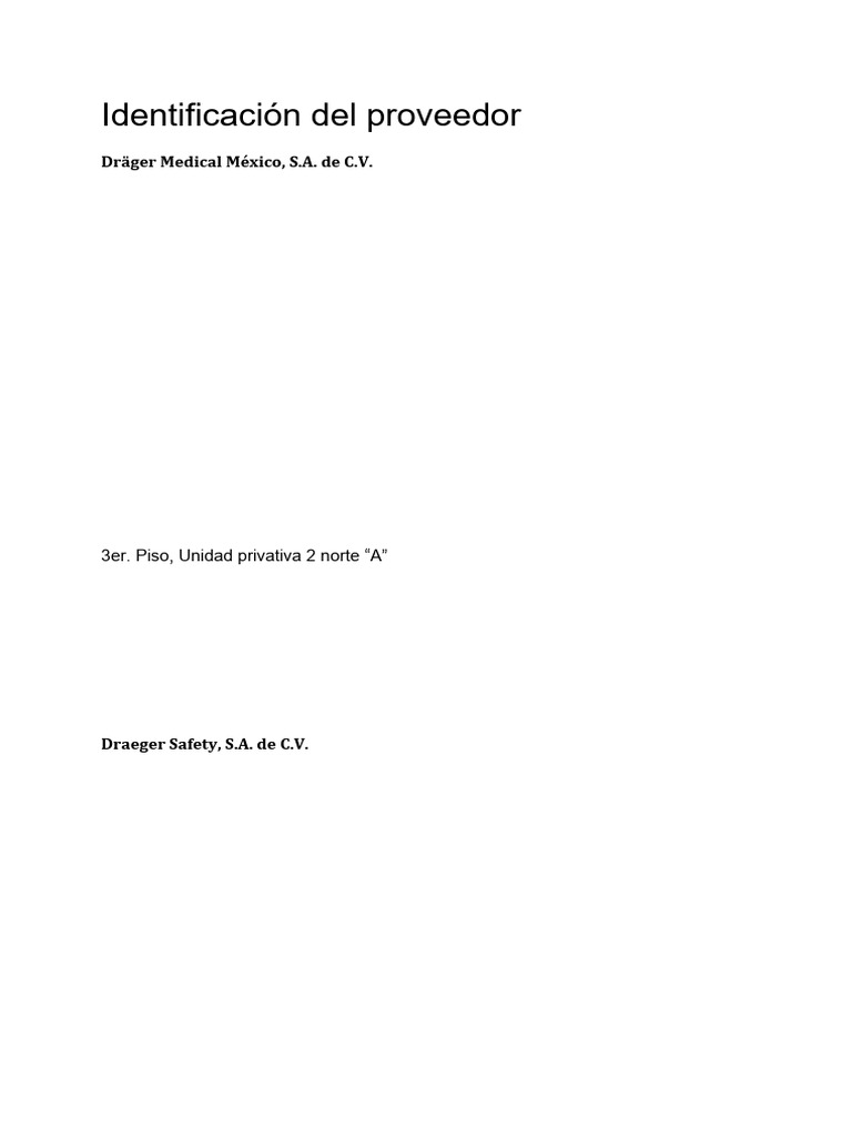 Provider Identification Es MX | PDF