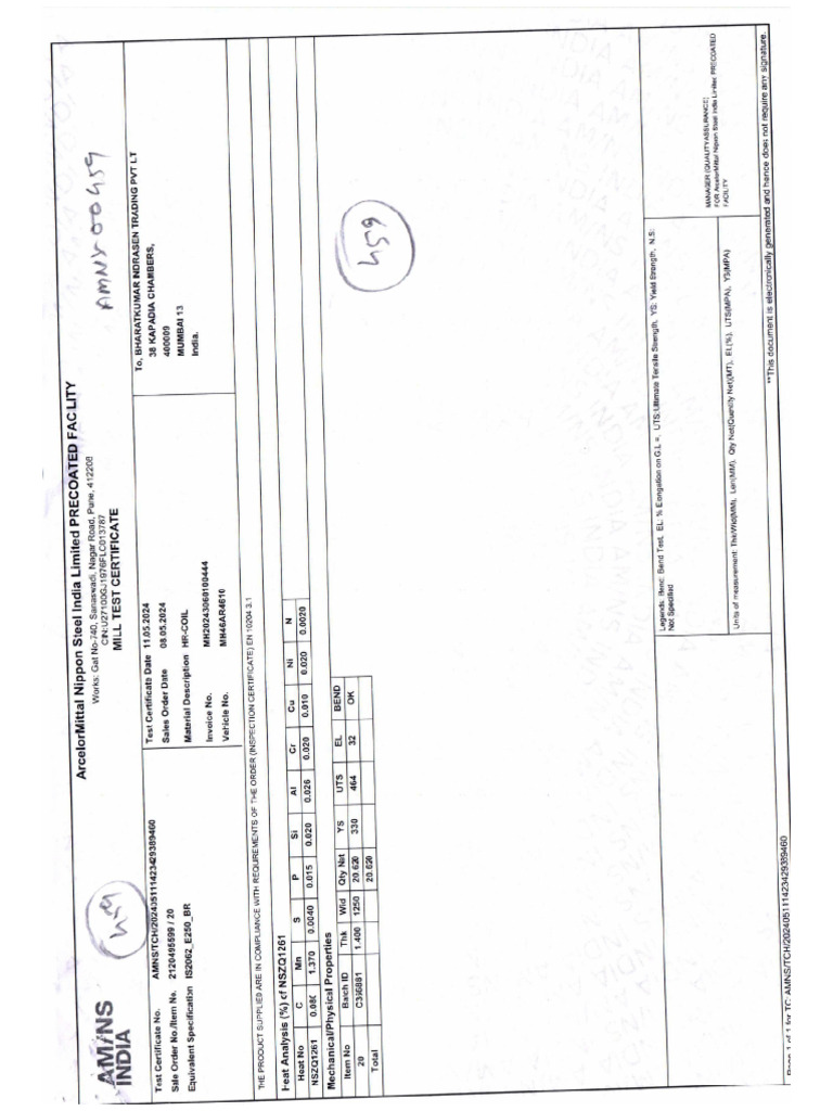 1.4 X 1250 - Amns | PDF