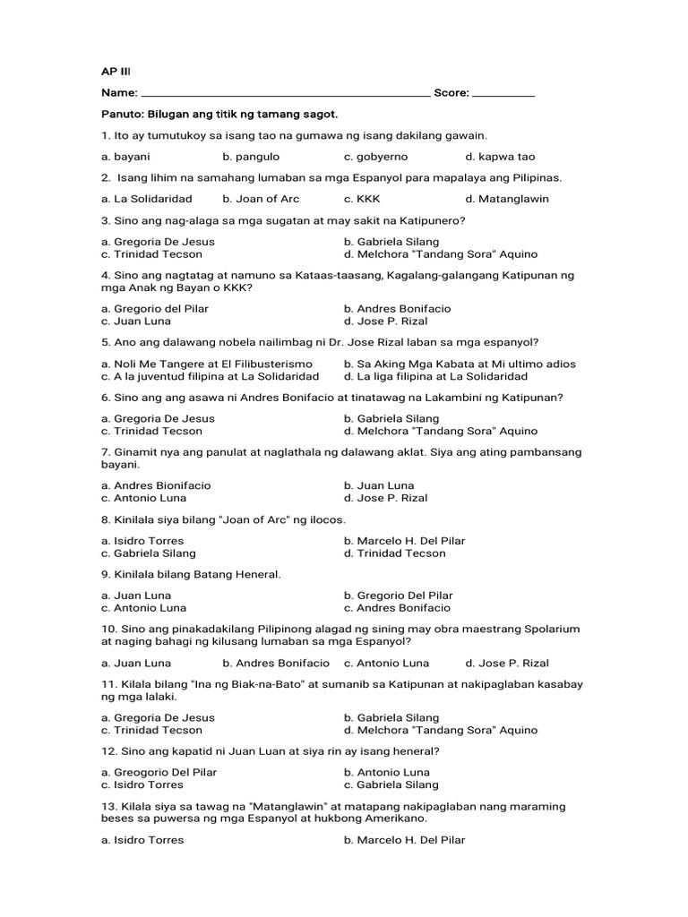 AP III-WPS Office | PDF