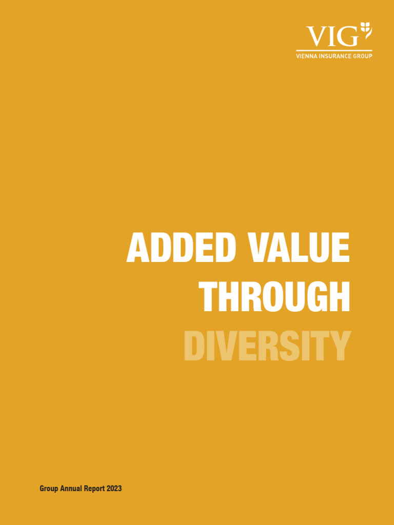 2023 Vig Group Annual Report | PDF | Equity (Finance) | Dividend