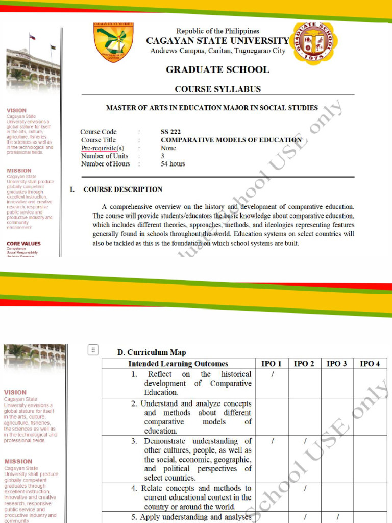 Introduction To Comparative Models of Education | PDF | Education ...