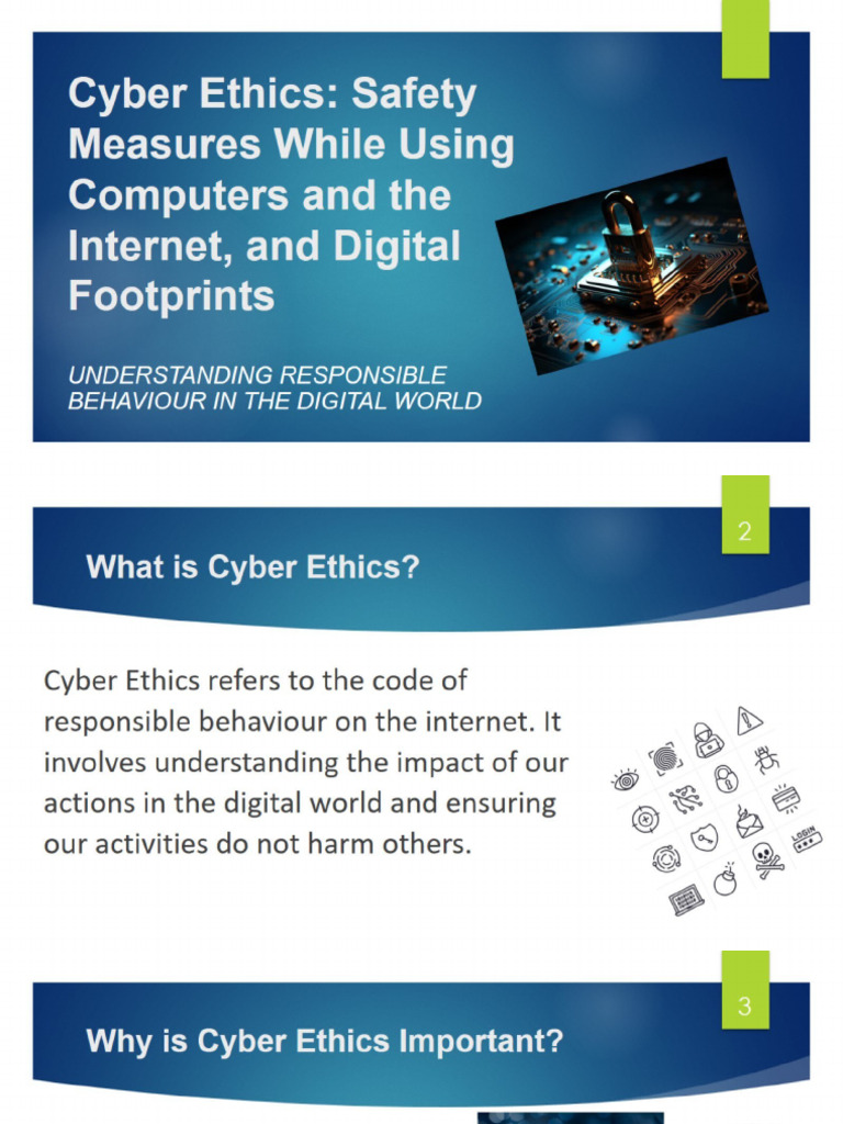 Cyber Ethics PPT | PDF