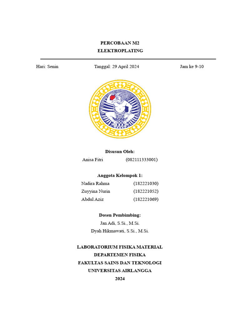 Eksper Elektroplating | PDF