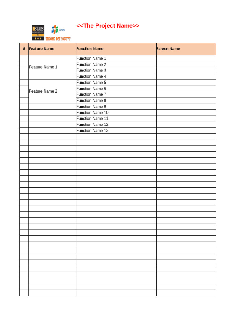 Project FunctionList Template | PDF | Model–View–Controller | Software Development