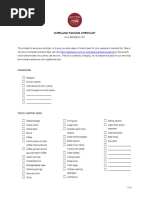 Air Assault School Packing List | PDF