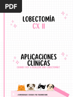 Lobectomia | PDF | Cirugía | Pulmón