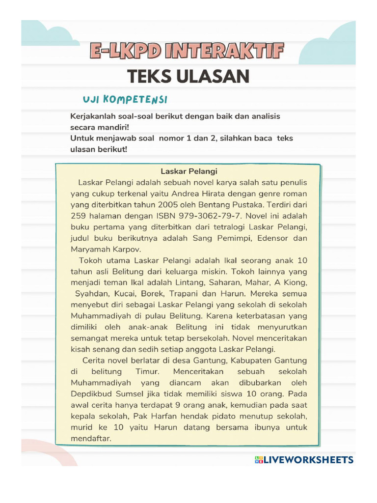 TEKS ULASAN | PDF