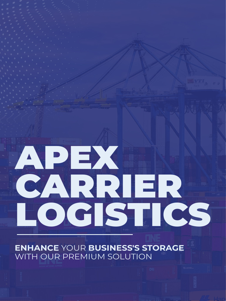 Apex Carrier Logistics Pricing Overview | PDF | Logistics | Pricing