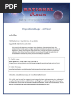 Propositional vs Predicate Logic Explained | PDF | Logic | Proposition