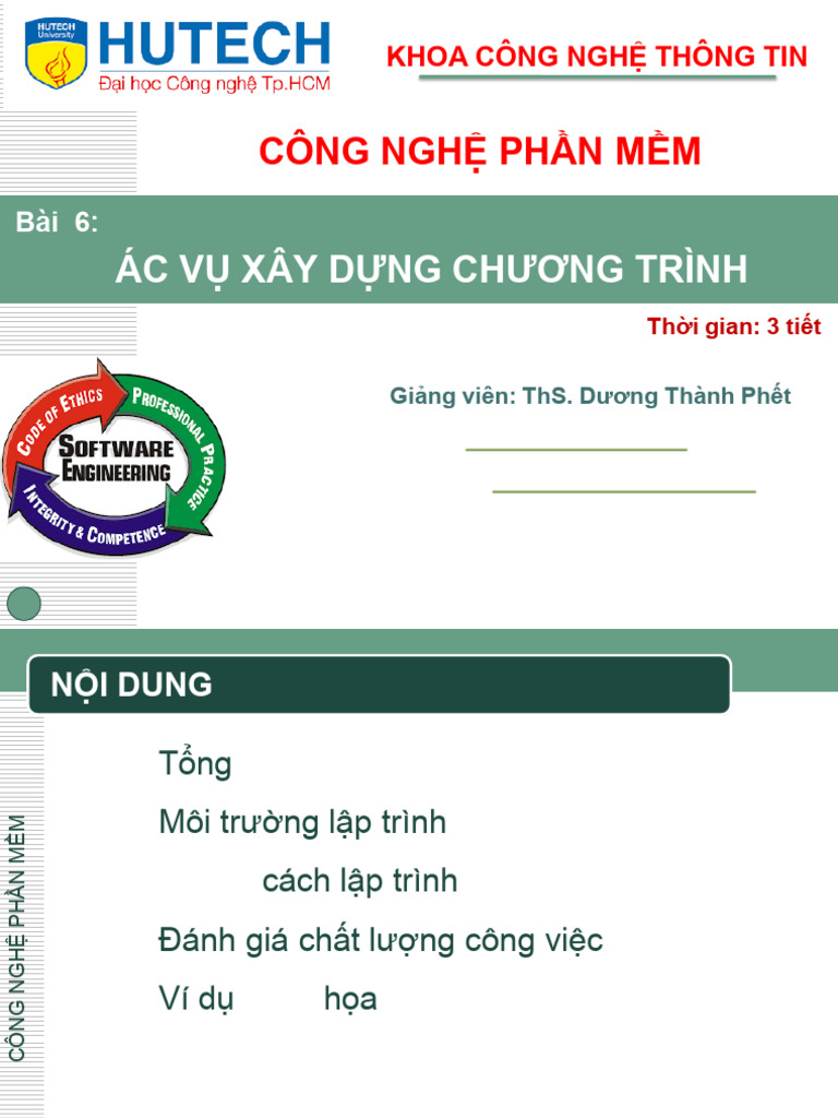 06 Bai6 Tacvuxaydungchuongtrinh | PDF