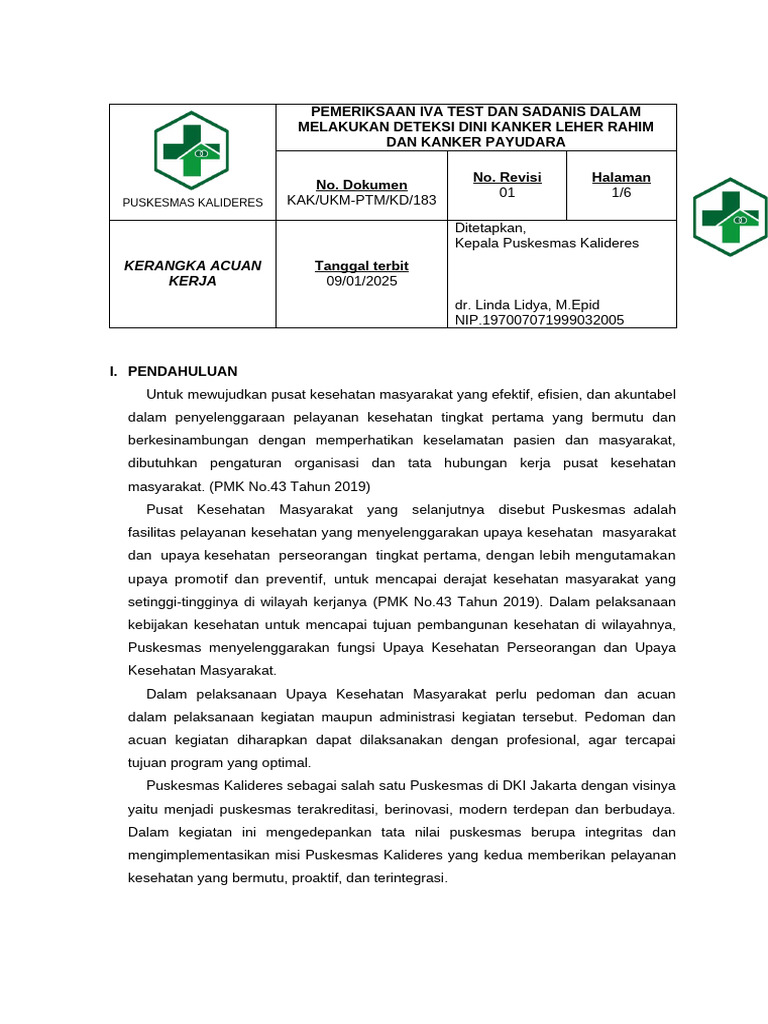 Kak Iva Test & Sadanis 2025 | PDF