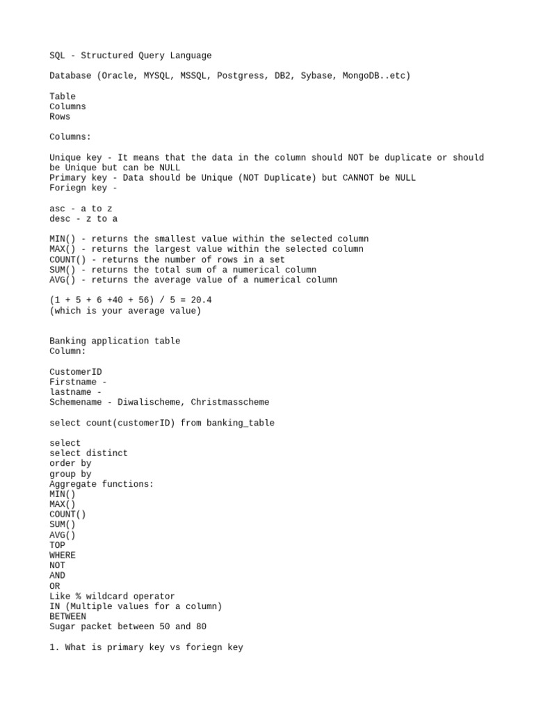Database_Queries | PDF