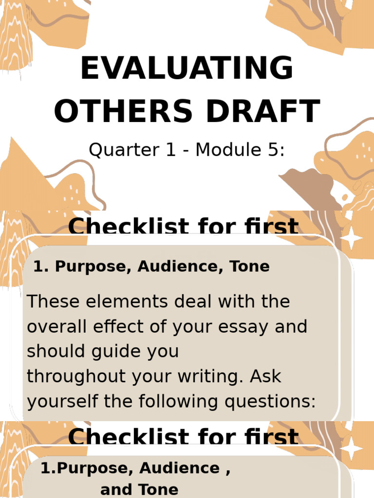 Cnf-Evaluating Others Draft | PDF | Essays | Comma