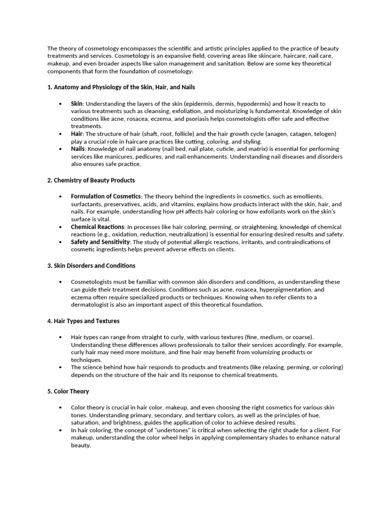 Cosmetology Dermatology Pdf Skin Skin Cancer