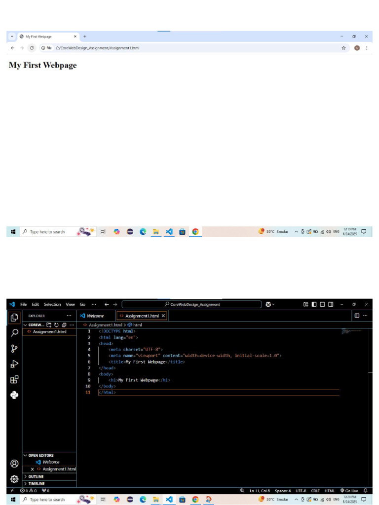 Assignment 1 Output | PDF
