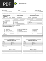 Sanitary Permit Form | PDF | Sanitation | Hydrology