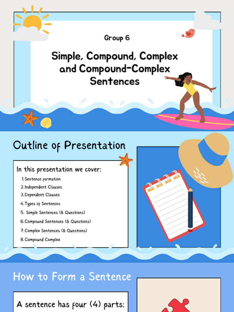 Type of Sentences | PDF | Sentence (Linguistics) | Syntax