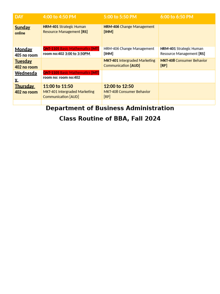 10th-semester-routine | PDF