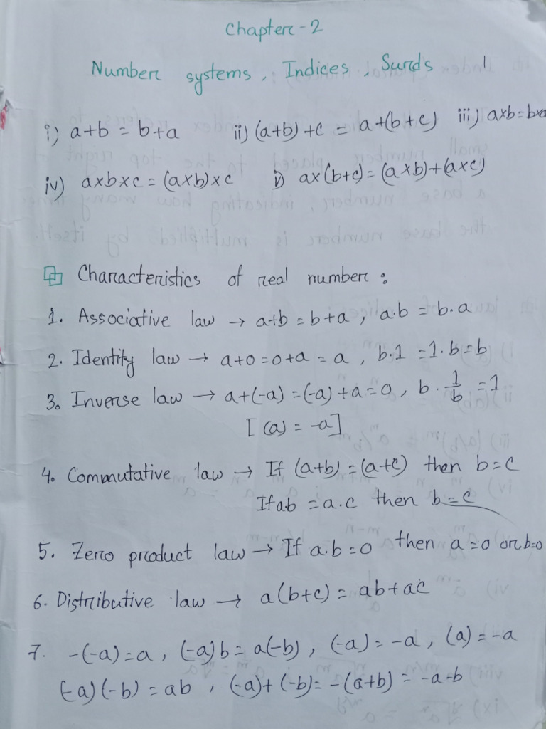 Business Mathematics Notes | PDF