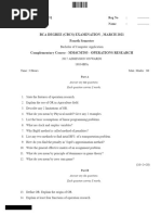 ADA (BCS401) Model Question Paper | PDF | Matrix (Mathematics) | Graph Theory