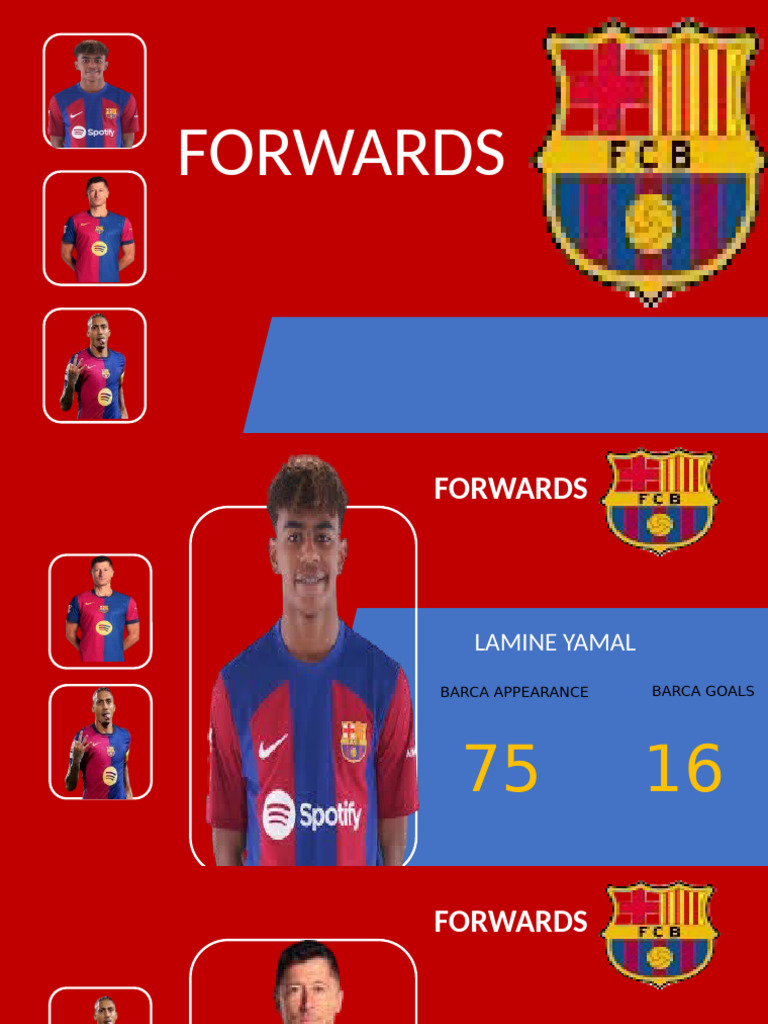 Barca Forwards Stats Overview | PDF