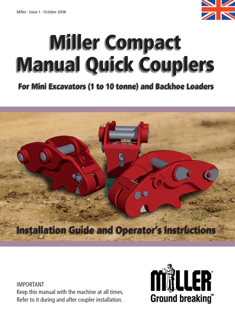 Miller Manual Hitch Operator S Manual | PDF | Loader (Equipment)