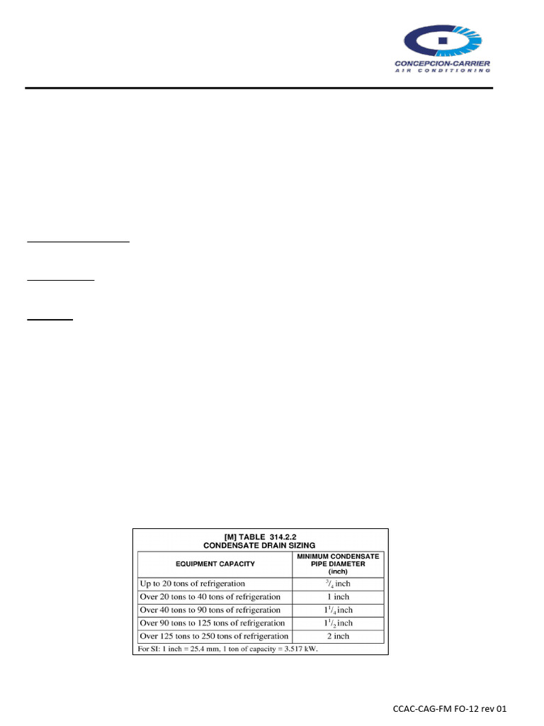 SB2024 - 034 Auxiliary & Secondary Drain System | PDF | Pipe (Fluid ...