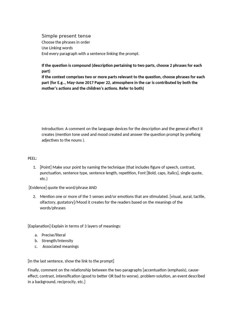 The New Comprehensive Format | PDF