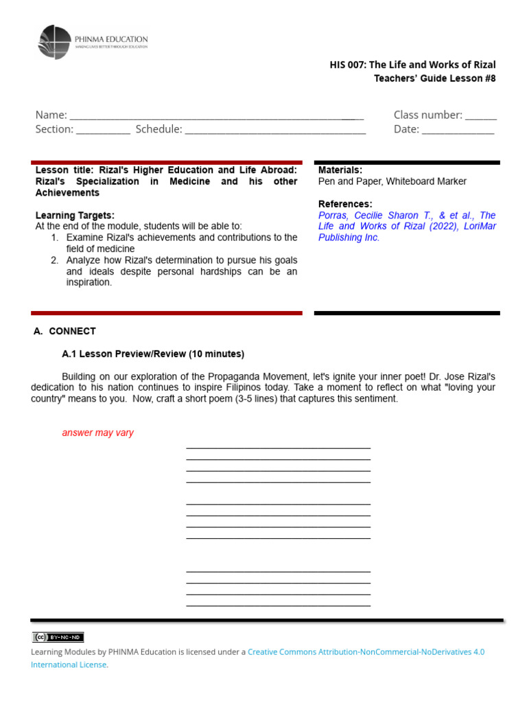 HIS007 TG8.docx 124922 | PDF | Philippines