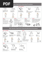 Cleanroom Gowning Best Practices Guide | PDF | Clothing