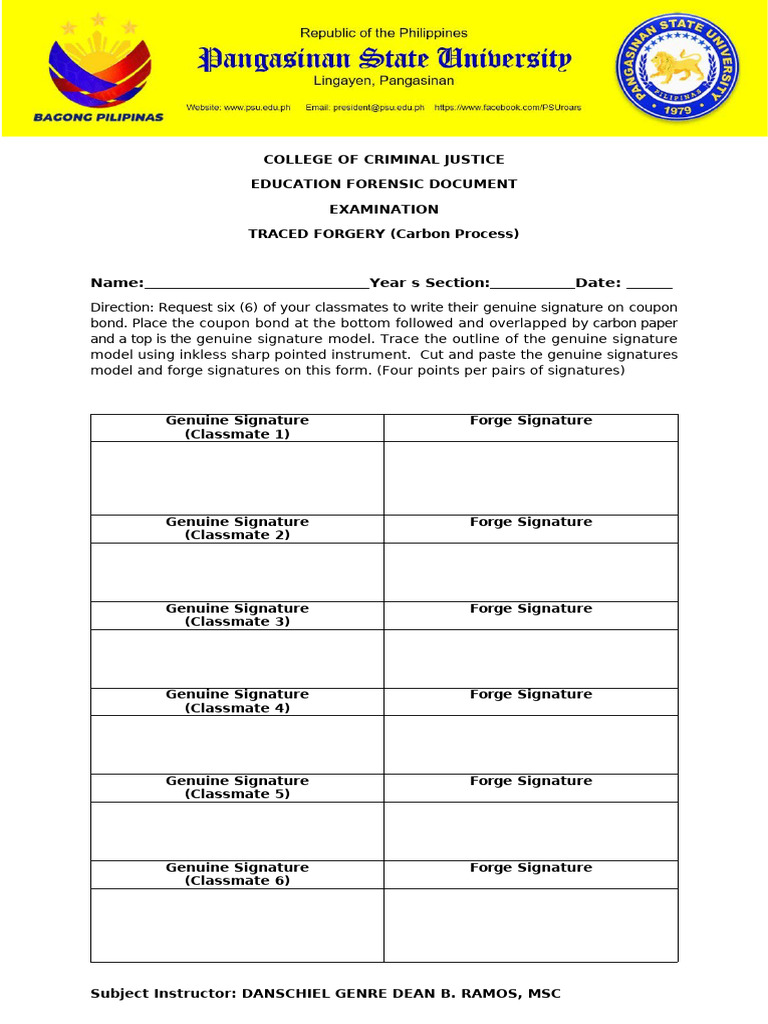 Forensic Document Examination Guide | PDF
