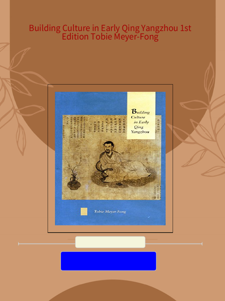 Rapid Download Building Culture in Early Qing Yangzhou 1st Edition ...
