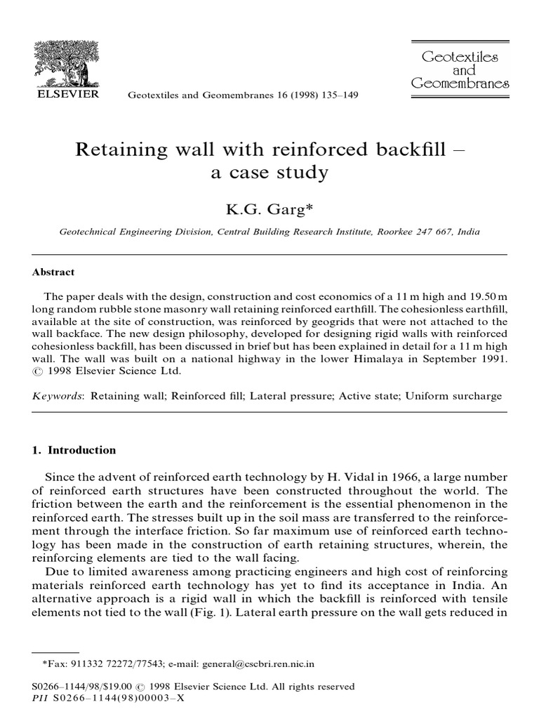 Gabion wall reinforce with Geogrid | PDF | Civil Engineering | Building ... Gabion wall reinforce with Geogrid | PDF | Civil Engineering | Building ...