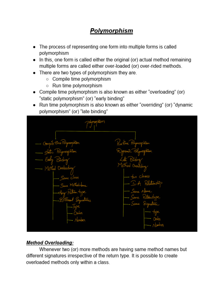Polymorphism | PDF