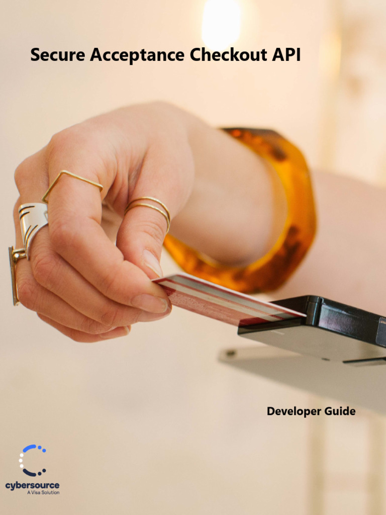 Secure Acceptance Checkout API Old | PDF | Point Of Sale | Payments