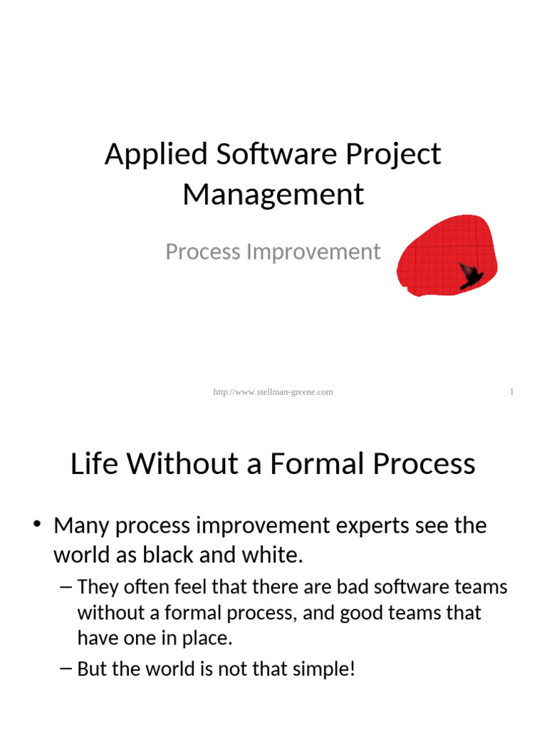 14 Process Improvement | PDF | Project Management | Software Development Process