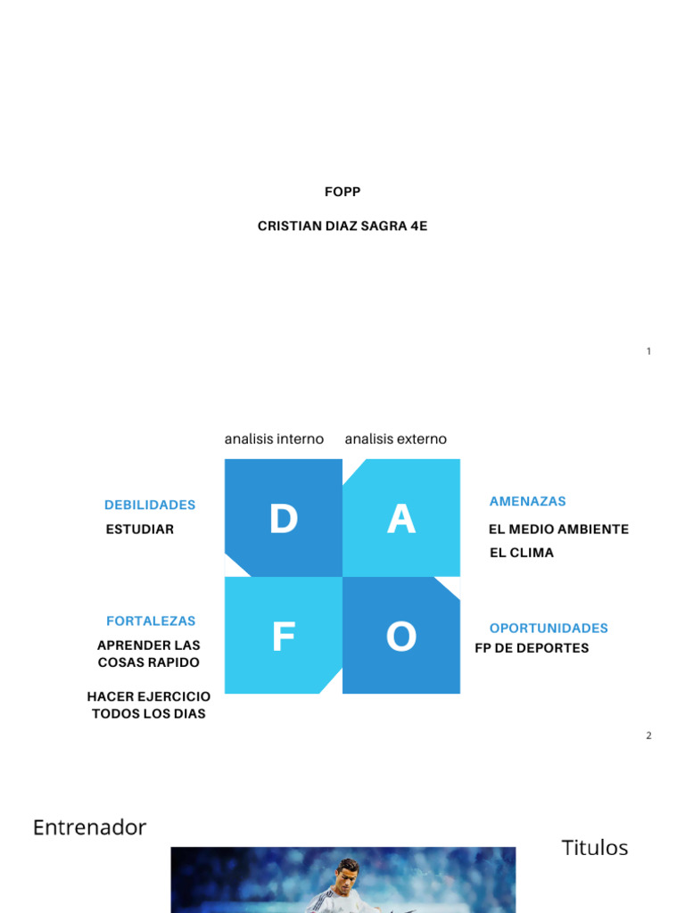 Fopp Cristian Diaz Sagra 4E | PDF