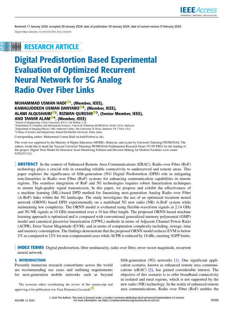Digital_Predistortion_Based_Experimental_Evaluation_of_Optimized_Recurrent_Neural_Network_for_5G ...