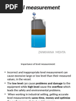 Tank Bridle Level Measurement | PDF | Instrumentation | Radar