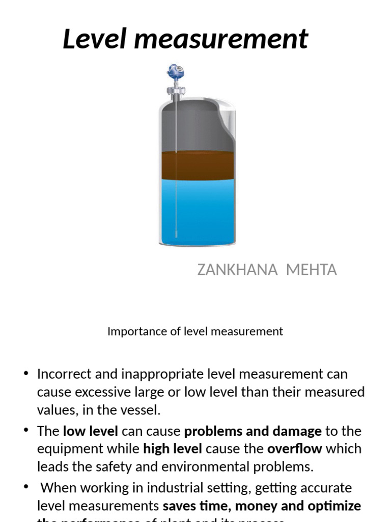 Industrial Level Measurement Guide | PDF | Applied And ...