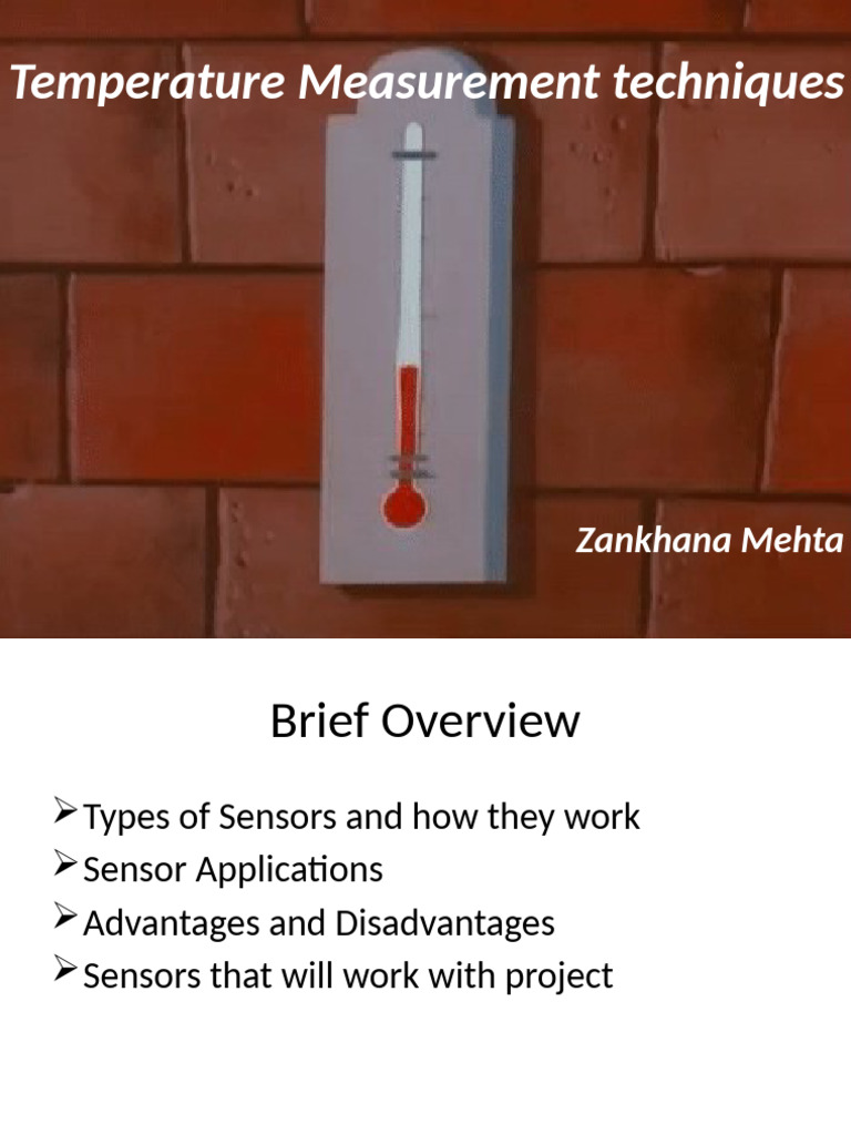 1.temperature Measurment Special | PDF | Thermocouple | Fahrenheit