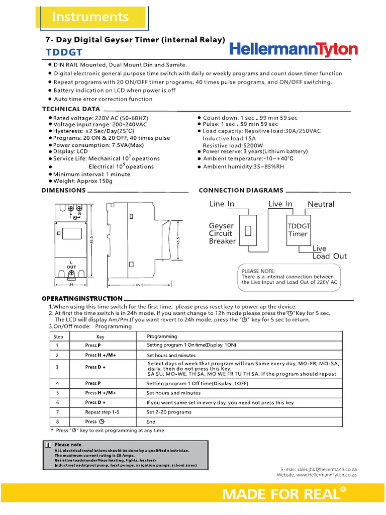 TDDGT Email Instruction Manual | PDF