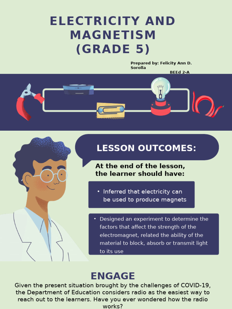 M 2 Lesson 4 Science Sorolla | PDF | Magnetism | Magnetic Field